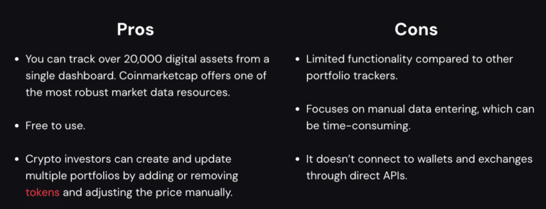 5 Best Crypto Portfolio Trackers: 2024 Guide - tastycrypto